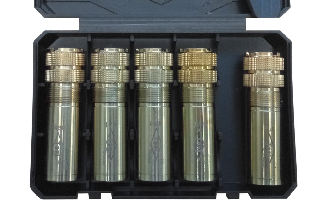 5 Extended 12G Mobil Choke Kit Incudes Case & Choke Key - Teal Chokes