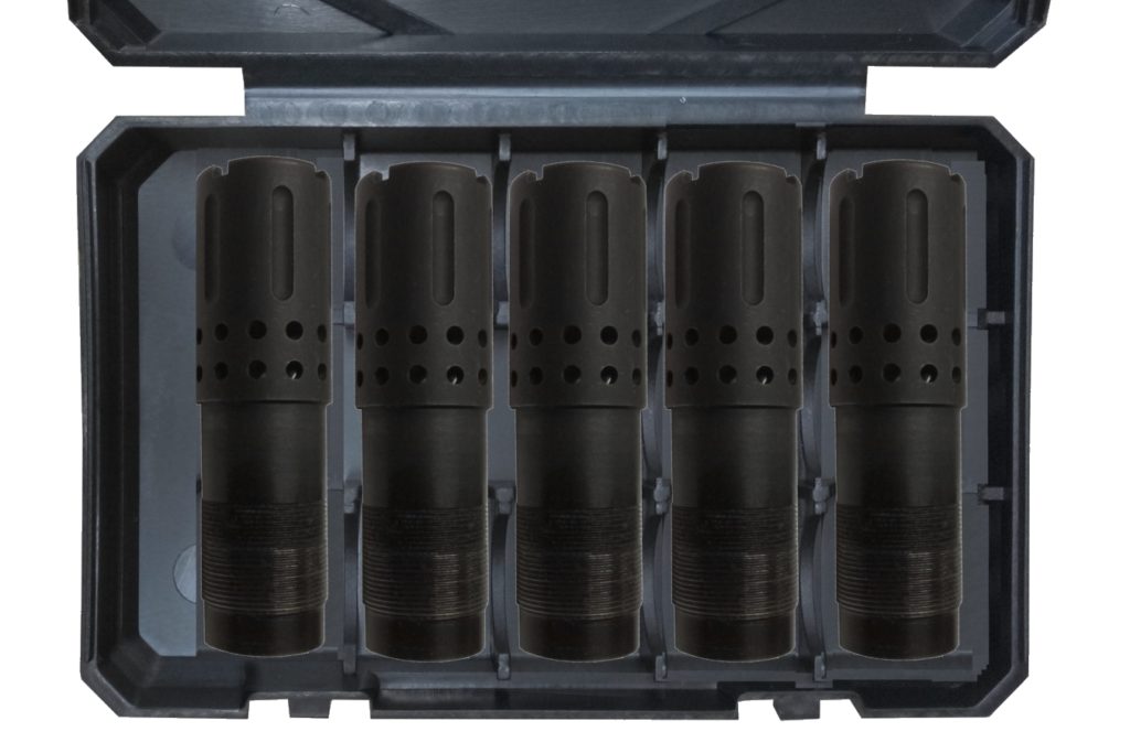 5 Kit Invector 38mm 12g Super Extended Black Ported Chokes - Teal Chokes