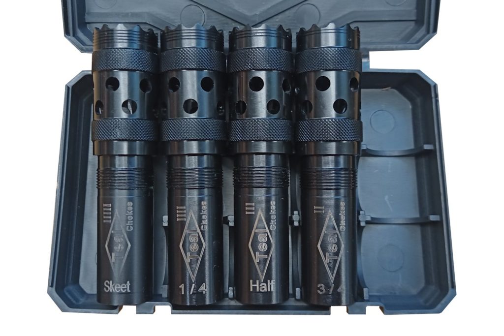 4 x Tactical Door Buster 12g 51mm Extended Mobil Chokes - Teal Chokes
