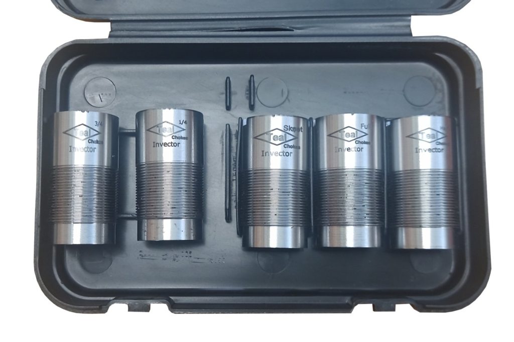 5 x Standard Invector 38mm Plain Steel Flush Chokes 12g - Teal Chokes
