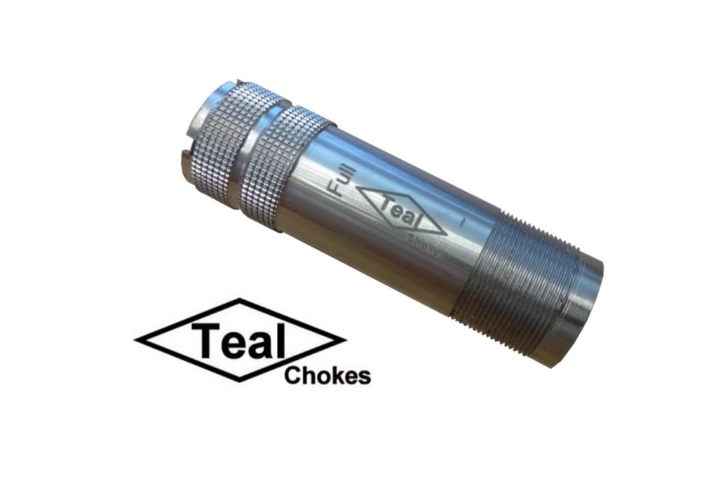 Standard Silver 12g Extended Bottom Thread Chokes - Teal Chokes